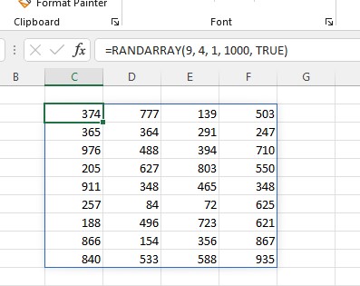 Tạo số ngẫu nhiên Excel với RAND RANDBETWEEN và RANDARRAY - Thủ Thuật Công Nghệ