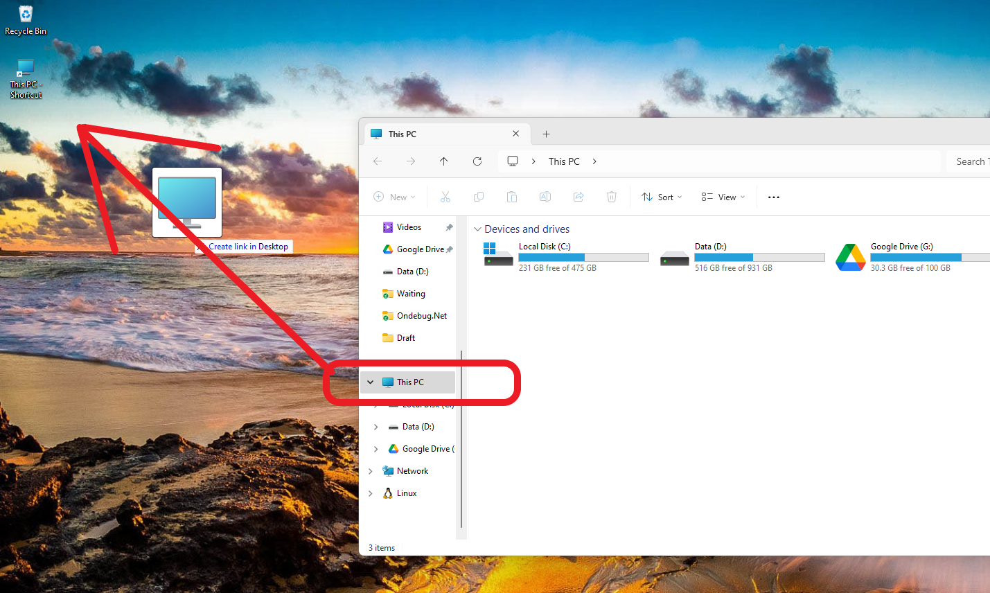 Thêm biểu tượng This PC/My Computer ra màn hình Desktop Windows 10 11 ...